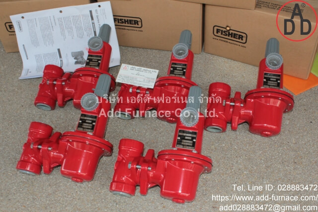 Fisher Loc 870 Type 627-497/RED - Add Furnace Co.,Ltd.