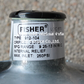 Fisher Loc 870 Type 912-104 - Add Furnace Co.,Ltd.(Thailand Agent)