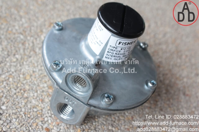 Fisher Loc 870 Type 912-104 - Add Furnace Co.,Ltd.(Thailand Agent)