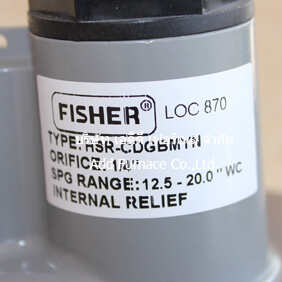 Fisher Loc 870 Type HSR-CDGBMYN - Add Furnace Co.,Ltd.