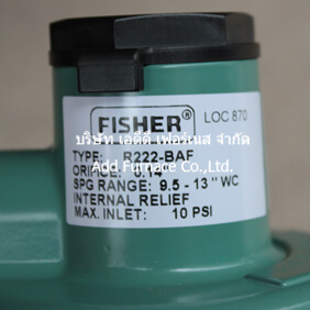 Fisher Loc 870 Type R222-BAF - บริษัท เอดีดี เฟอร์เนส จำกัด