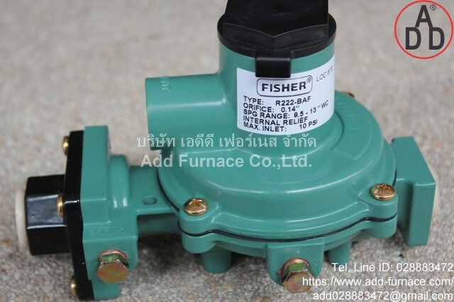 Fisher Loc 870 Type R222-BAF - บริษัท เอดีดี เฟอร์เนส จำกัด