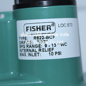 Fisher Loc 870 Type r622-bcf - Add Furnace Co.,Ltd.