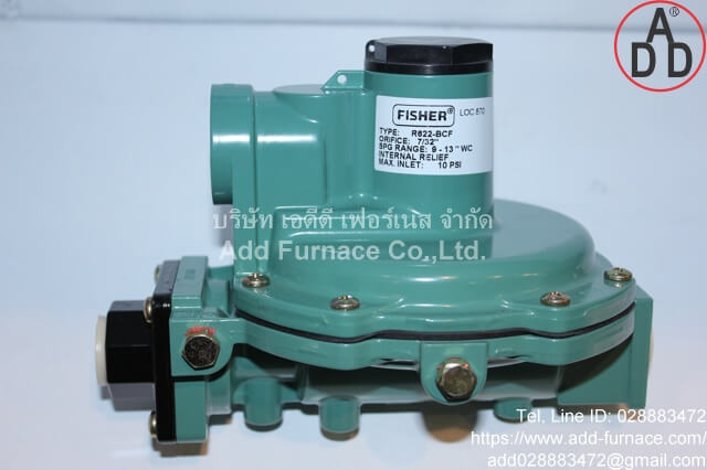 Fisher Loc 870 Type r622-bcf - Add Furnace Co.,Ltd.