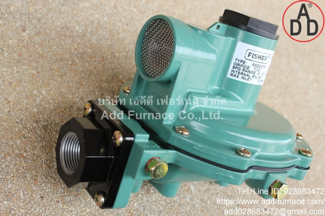 Fisher Loc 870 Type R622-DFF - Add Furnace Co.,Ltd.