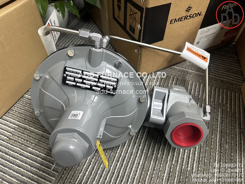 Fisher Loc 477 Type 299H | Pressure Reducing Regulators - บริษัท เอดีดี ...