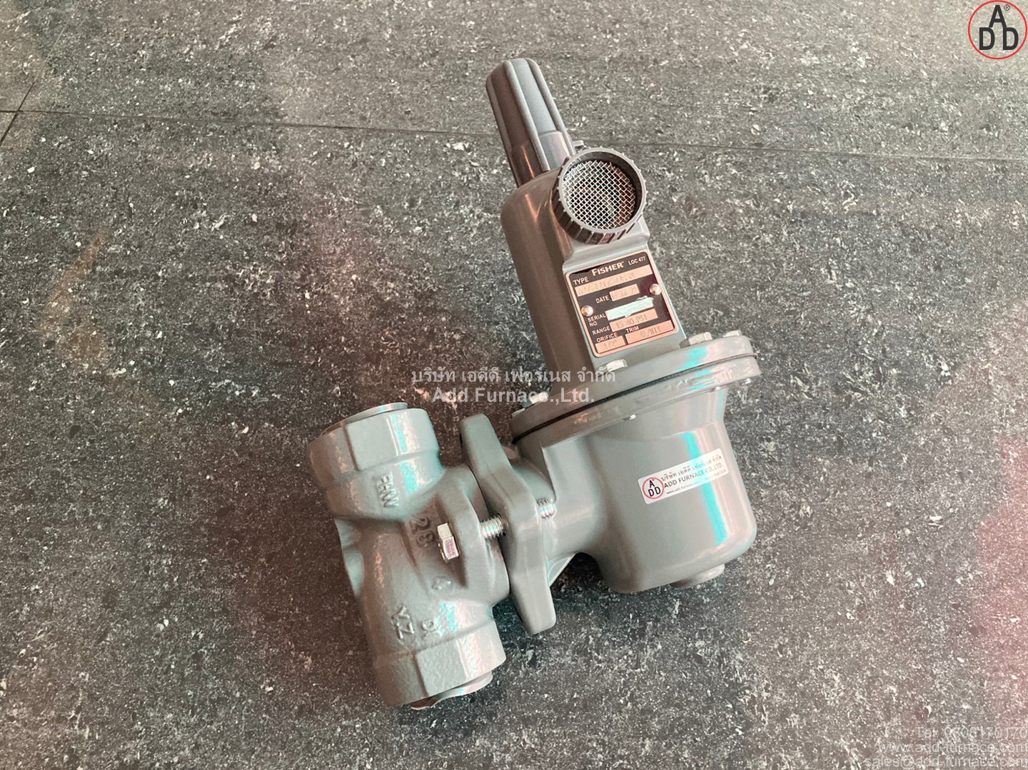 Fisher Type 627-1217-29858 | Fisher Regulator - บริษัท เอดีดี เฟอร์เนส ...