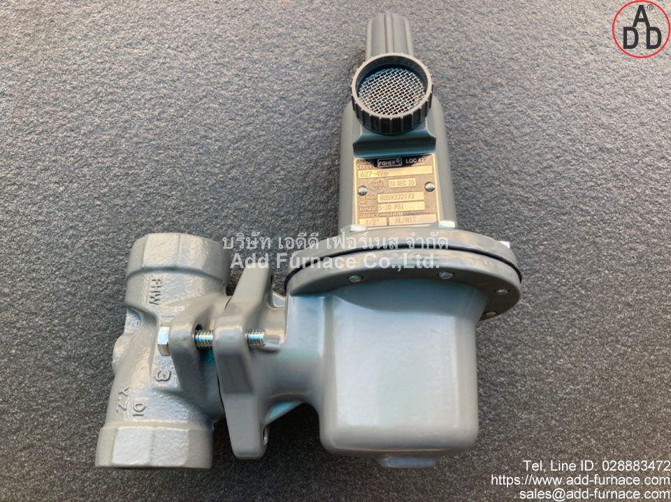 Fisher Type 627-496 - Add Furnace Co.,Ltd.