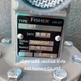Fisher Type 627-497 - Add Furnace Co.,Ltd.