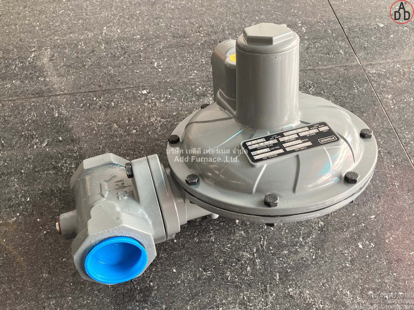 Fisher Type.No CS400IN Range 10-14 In. w.c." - Add Furnace Co.,Ltd.