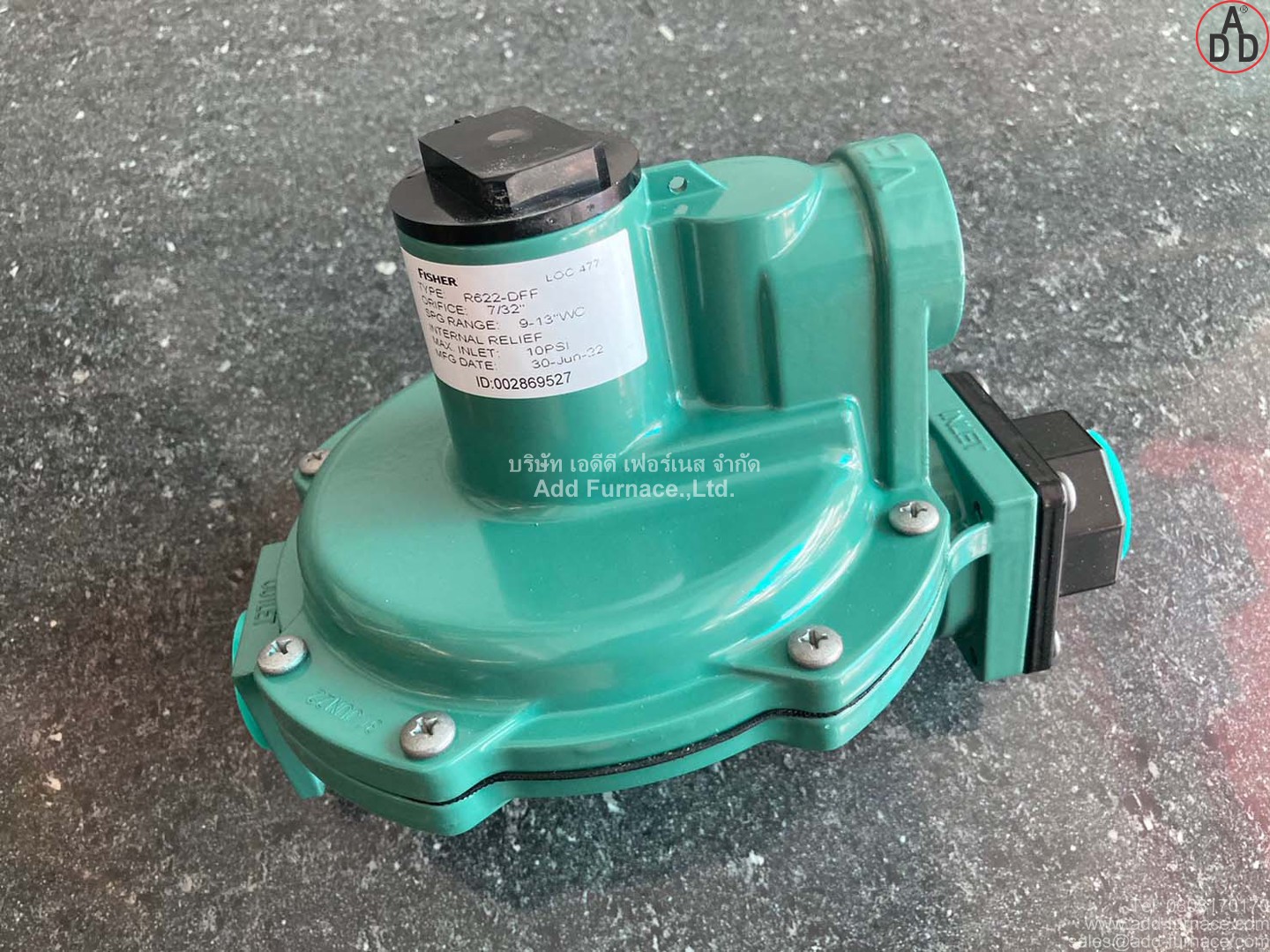 Fisher Type R622-DFF - บริษัท เอดีดี เฟอร์เนส จำกัด,Add Furnace Co.,Ltd.