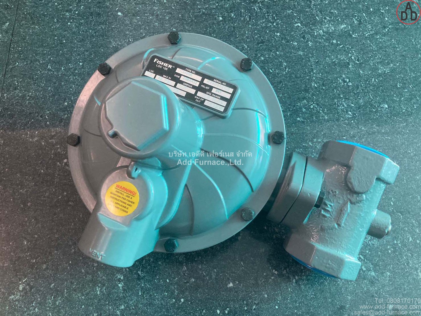 Pressure Reducing Regulators TYPE NO.CS400IR - บริษัท เอดีดี เฟอร์เนส ...