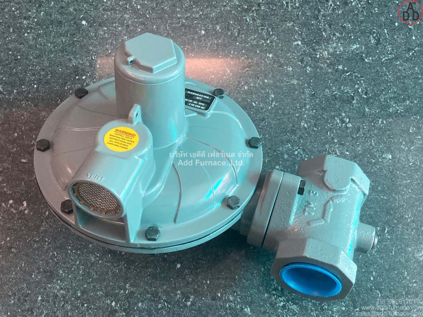 Pressure Reducing Regulators TYPE NO.CS400IR - บริษัท เอดีดี เฟอร์เนส ...