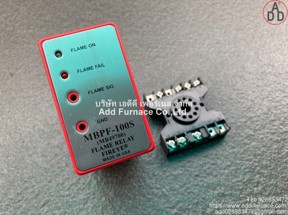 Fireye MBPF-100S - บริษัท เอดีดี เฟอร์เนส จำกัด,Add Furnace Co.,Ltd.