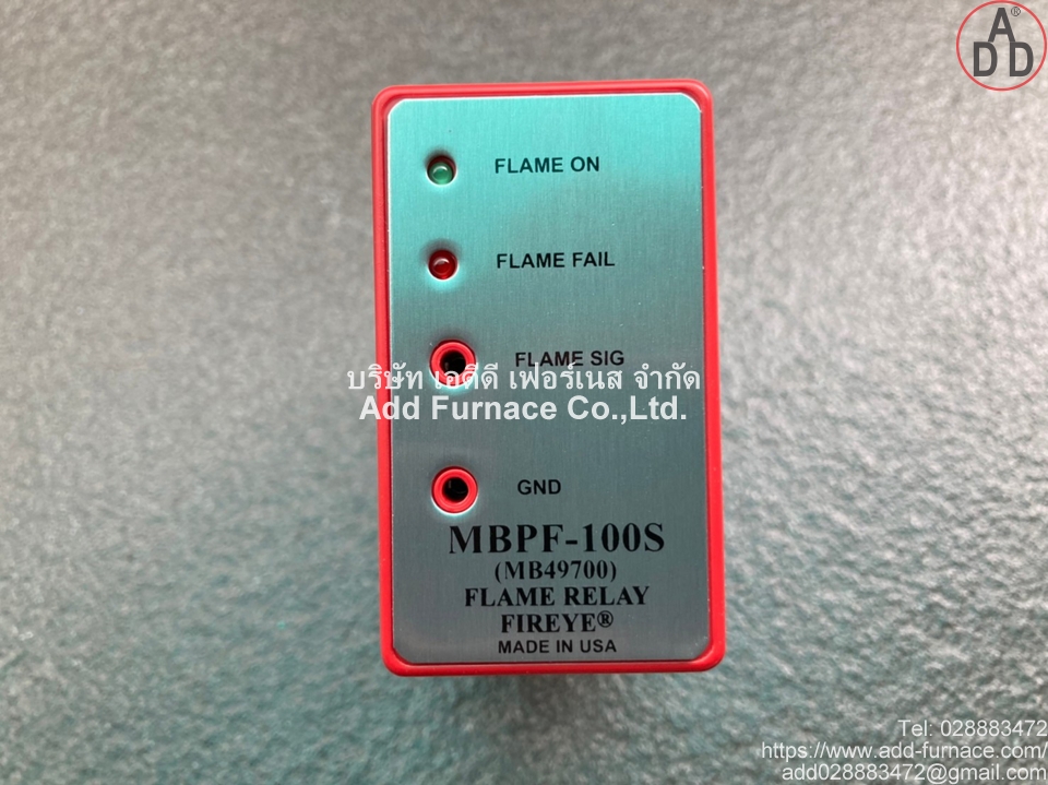 Fireye MBPF-100S - บริษัท เอดีดี เฟอร์เนส จำกัด,Add Furnace Co.,Ltd.