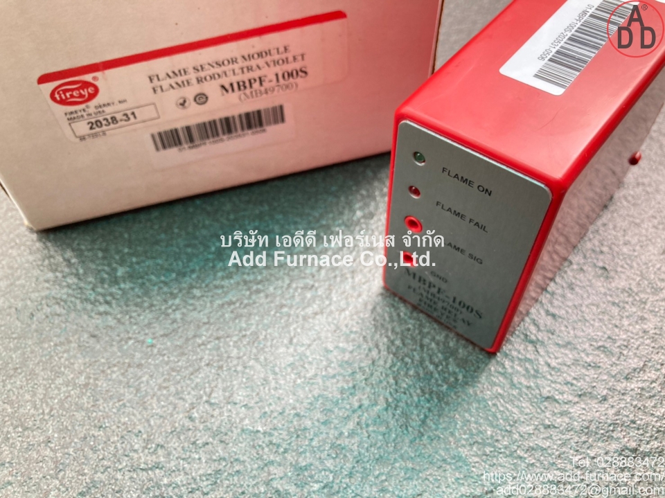 Fireye MBPF-100S - บริษัท เอดีดี เฟอร์เนส จำกัด,Add Furnace Co.,Ltd.