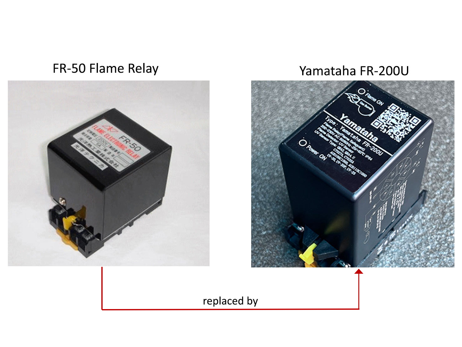 Flame Relay FR-50 - Yamataha FR-200U | Flame Relay(Flame Safeguard ...