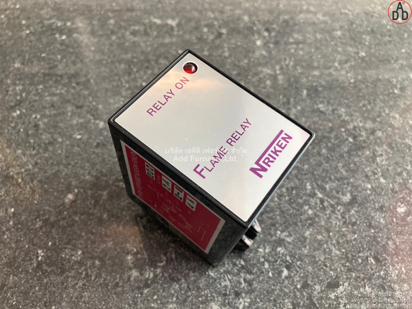 Flame Relay TYPE-FER-002 AC200V - บริษัท เอดีดี เฟอร์เนส จำกัด