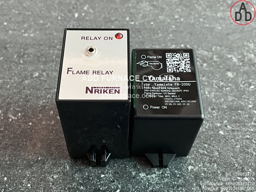 Nissin Riken UV102 with Yamataha FR-200U | Flame Relay(Flame Safeguard ...