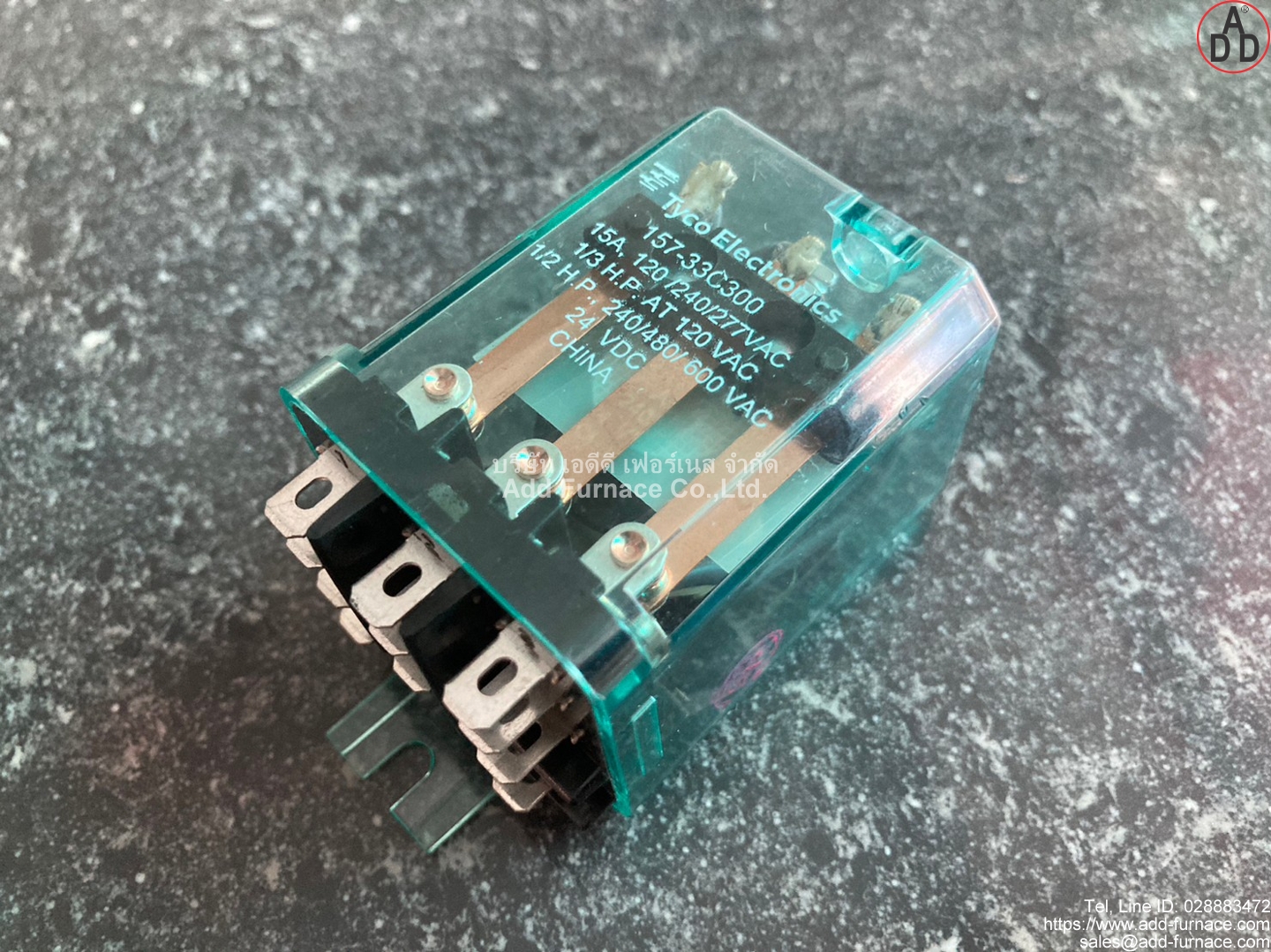 Tyco Electronics 157-33C300 - บริษัท เอดีดี เฟอร์เนส จำกัด