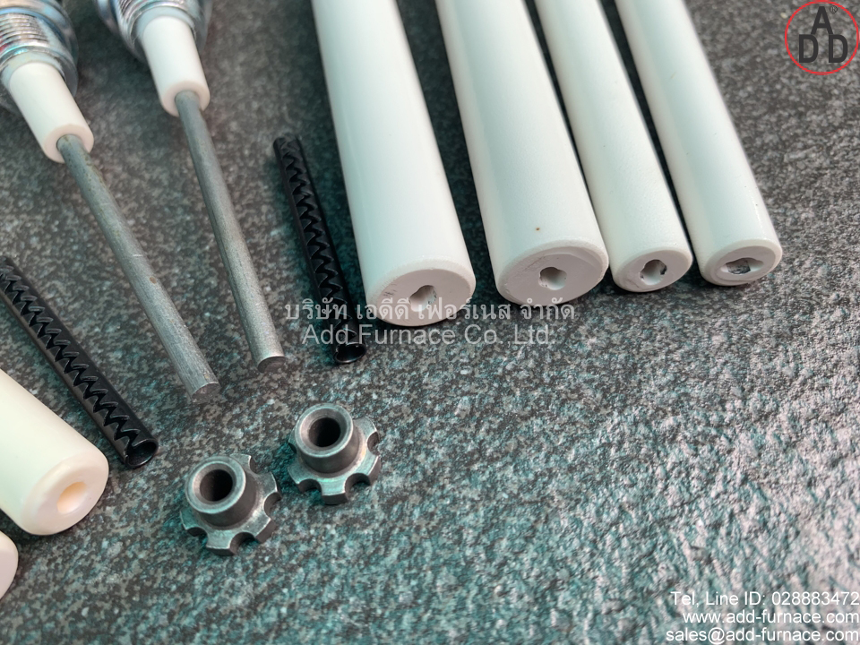 Flame Rod Ceramic Tube | Spark Rod Tube - บริษัท เอดีดี เฟอร์เนส จำกัด