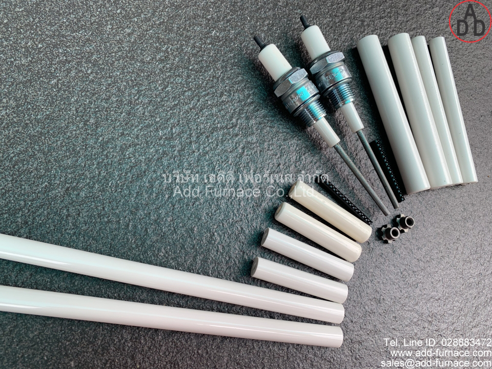 Flame Rod Ceramic Tube | Spark Rod Tube - บริษัท เอดีดี เฟอร์เนส จำกัด