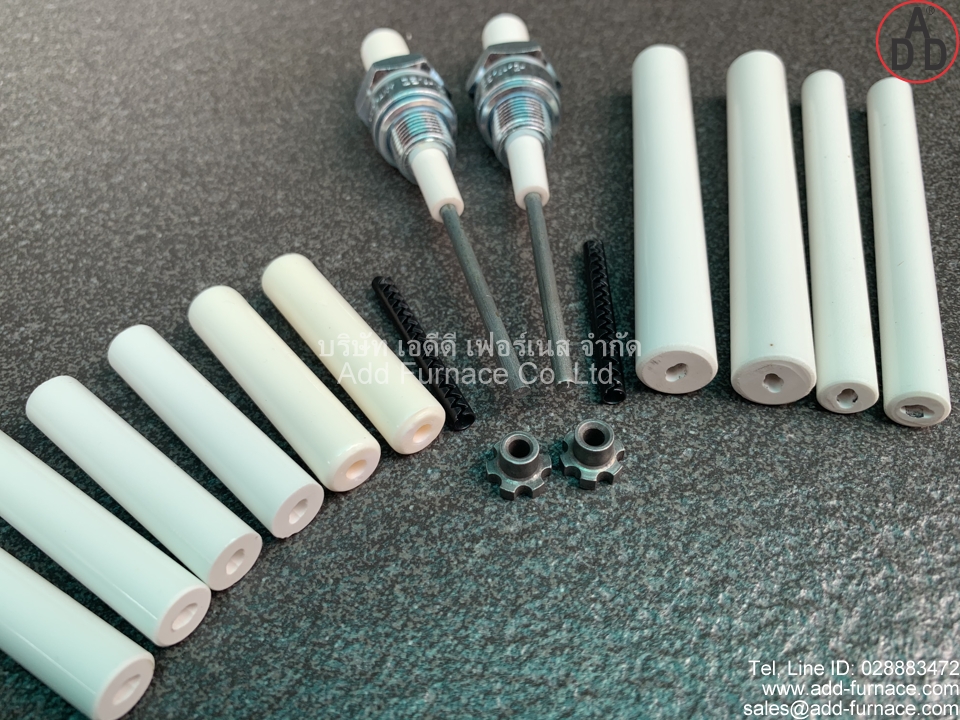 Flame Rod Ceramic Tube | Spark Rod Tube - บริษัท เอดีดี เฟอร์เนส จำกัด