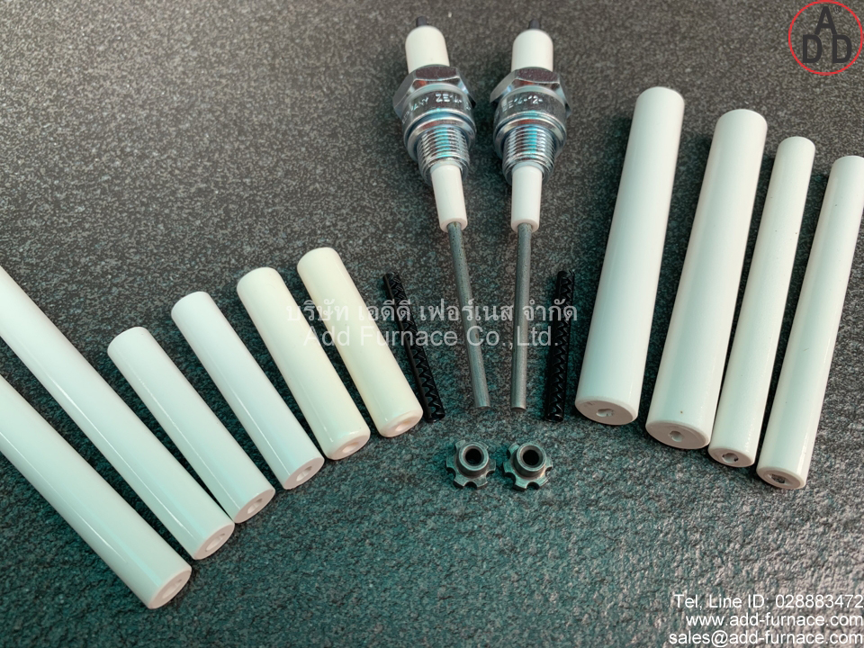 Flame Rod Ceramic Tube | Spark Rod Tube - บริษัท เอดีดี เฟอร์เนส จำกัด