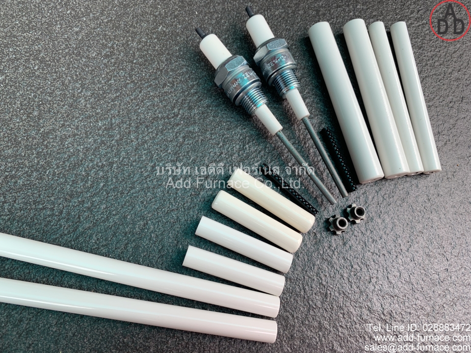 Flame Rod Ceramic Tube | Spark Rod Tube - บริษัท เอดีดี เฟอร์เนส จำกัด