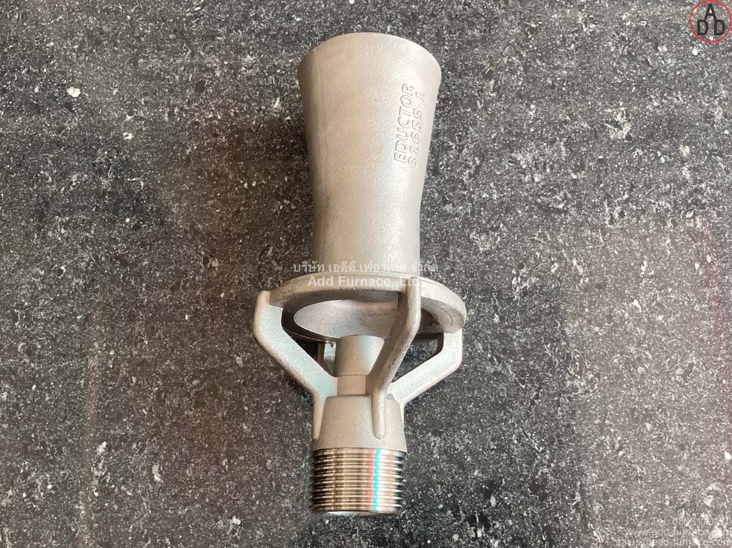 Eductor Mixing Nozzle 316SS 1" - บริษัท เอดีดี เฟอร์เนส จำกัด