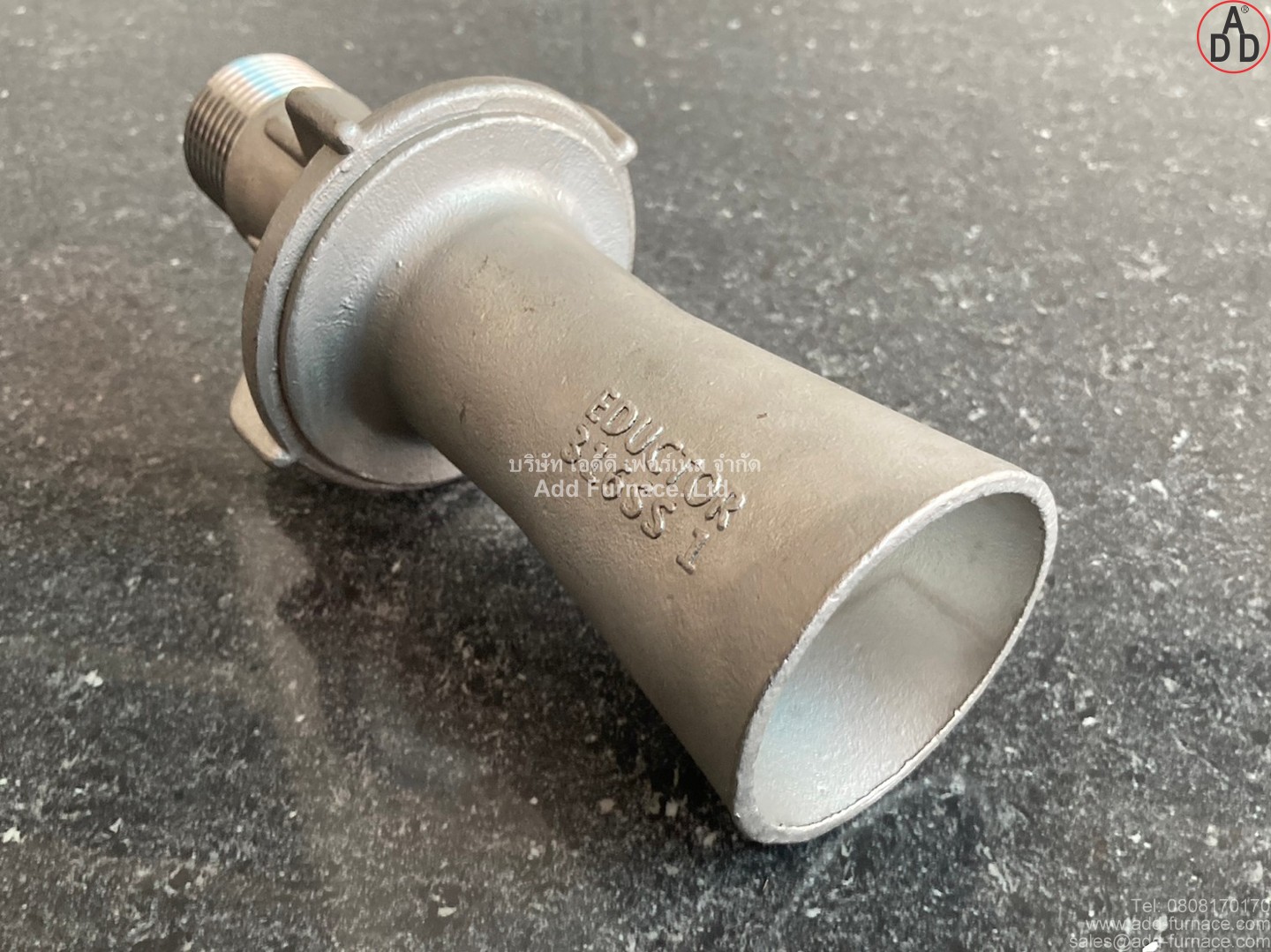 Eductor Mixing Nozzle 316SS 1" - บริษัท เอดีดี เฟอร์เนส จำกัด