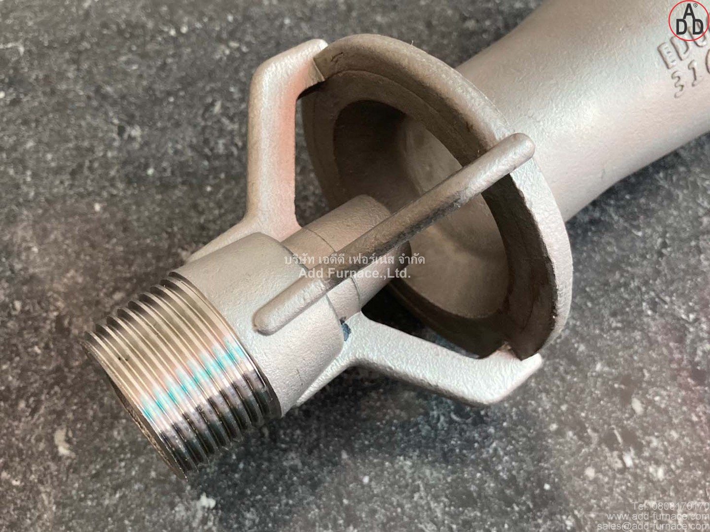 Eductor Mixing Nozzle 316SS 1" - บริษัท เอดีดี เฟอร์เนส จำกัด