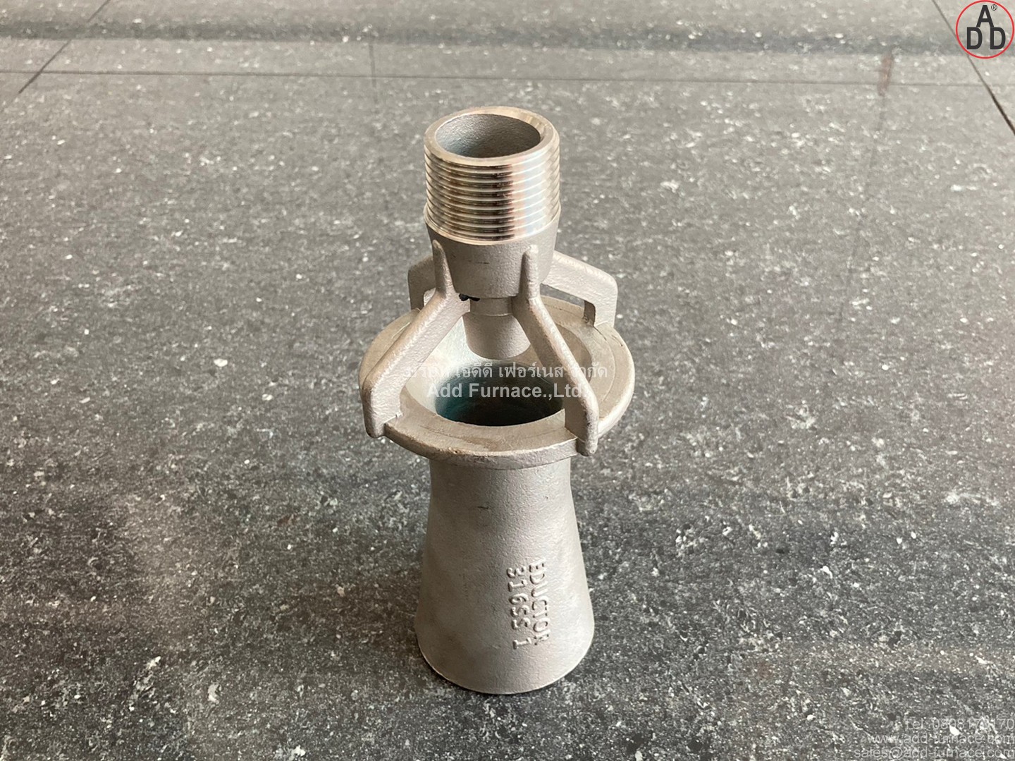 Eductor Mixing Nozzle 316SS 1" - บริษัท เอดีดี เฟอร์เนส จำกัด