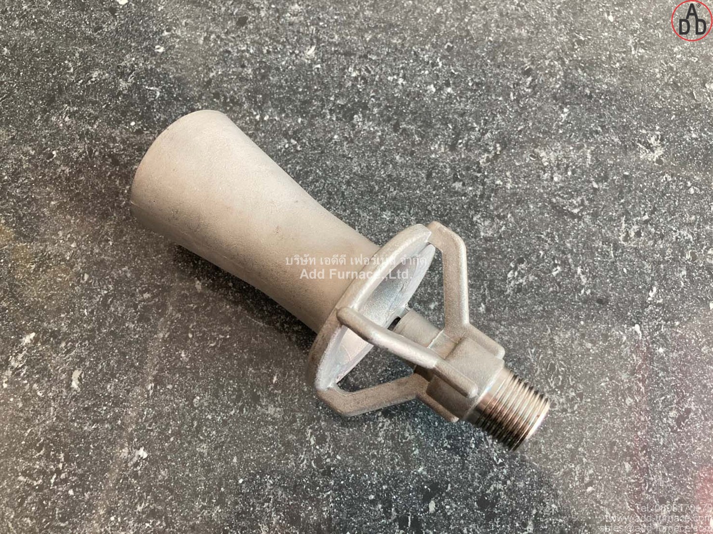 Eductor Mixing Nozzle 316SS 1/2" - บริษัท เอดีดี เฟอร์เนส จำกัด