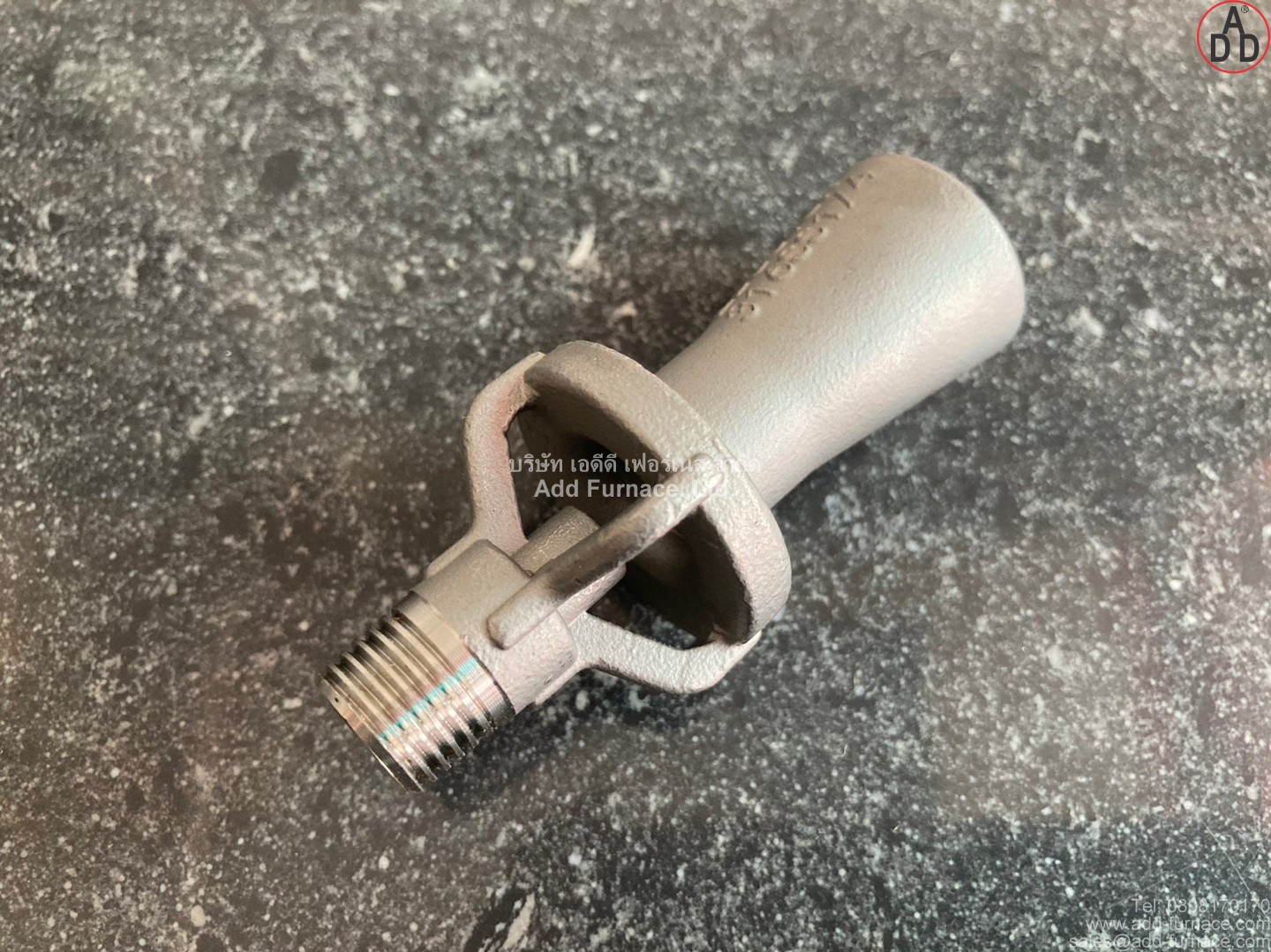 Eductor Mixing Nozzle 316SS 1/4" - บริษัท เอดีดี เฟอร์เนส จำกัด