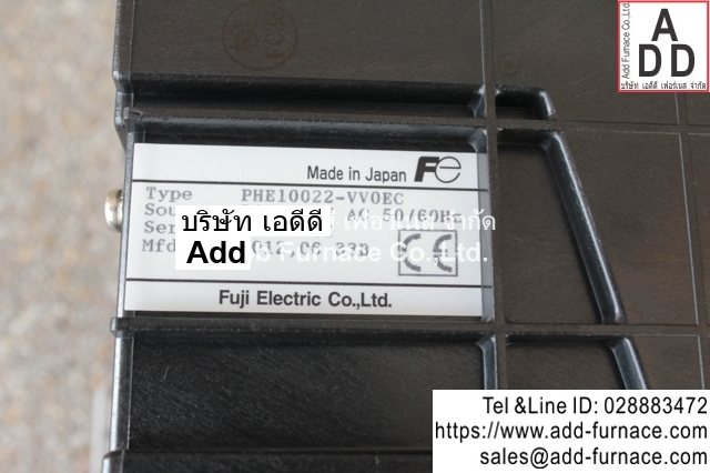 Fuji Recorder PHE10022-VV0EC(1 point recording) - Thailand agent