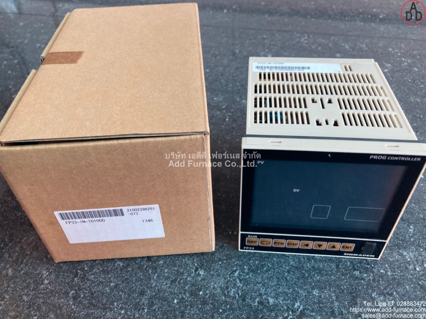 FP33-IN-101000, Shimaden 9 patterns and 180 Steps