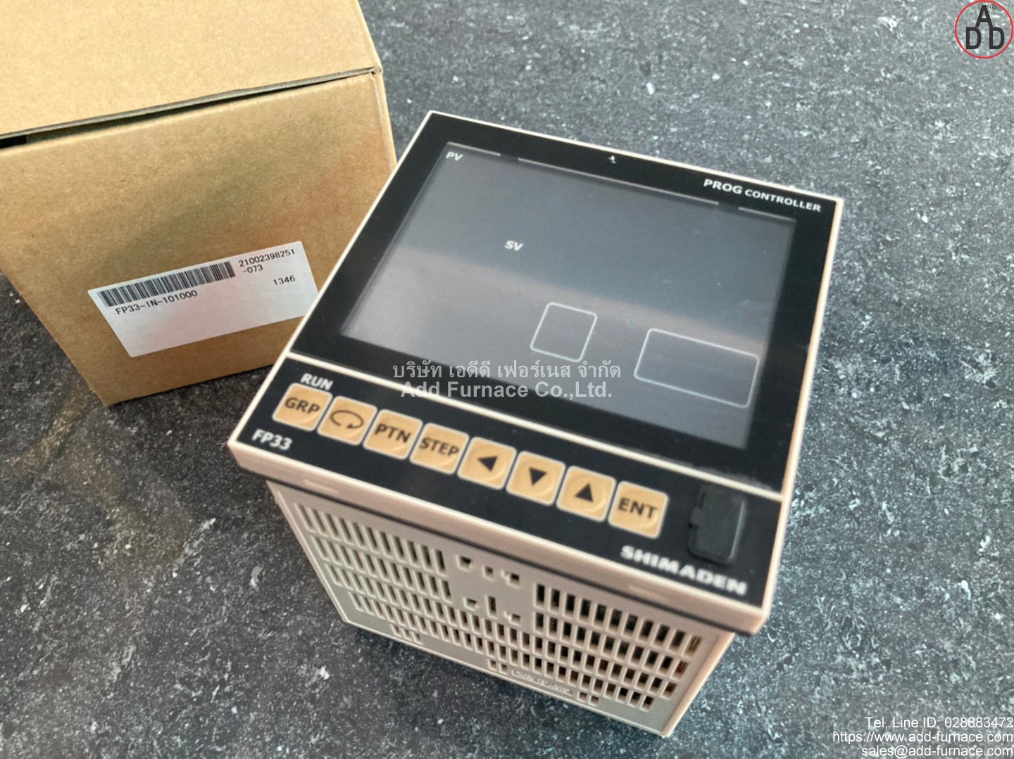 FP33-IN-101000, Shimaden 9 patterns and 180 Steps