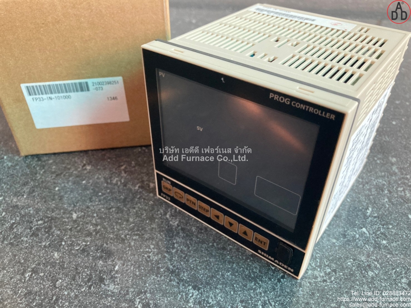 FP33-IN-101000, Shimaden 9 patterns and 180 Steps