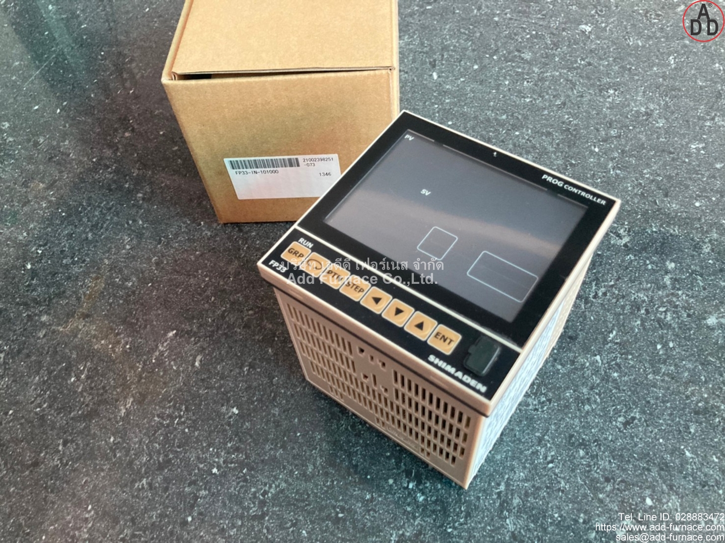 FP33-IN-101000, Shimaden 9 patterns and 180 Steps