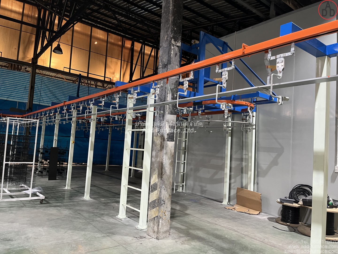 Paint Oven |เตาอบสีฝุ่น - บริษัท เอดีดี เฟอร์เนส จำกัด