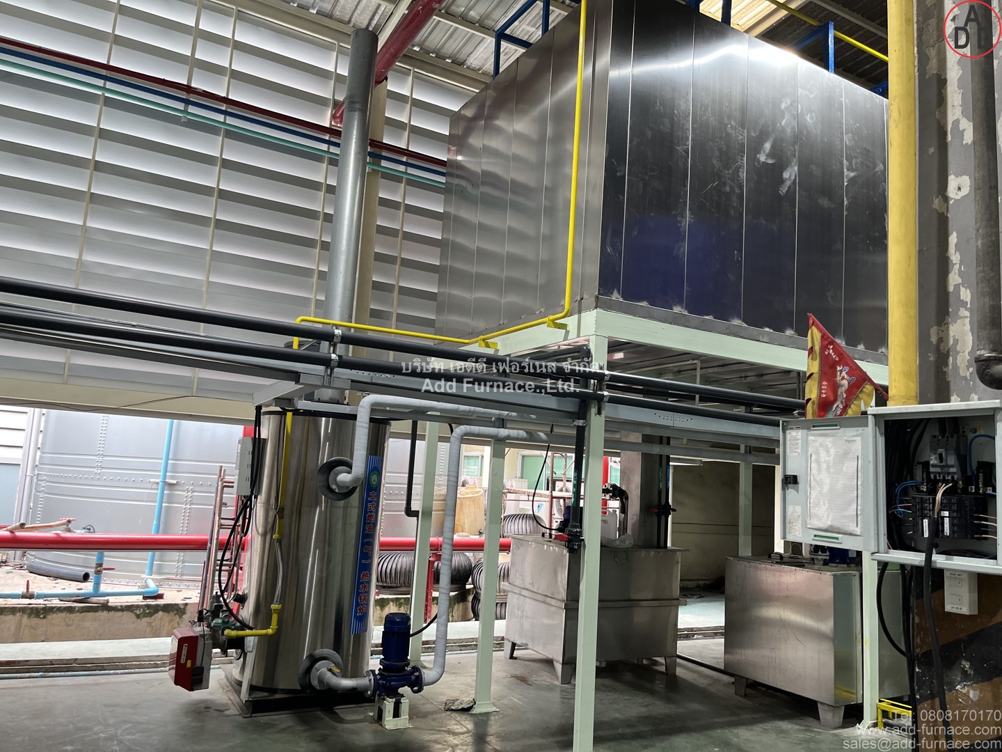 Paint Oven |เตาอบสีฝุ่น - บริษัท เอดีดี เฟอร์เนส จำกัด