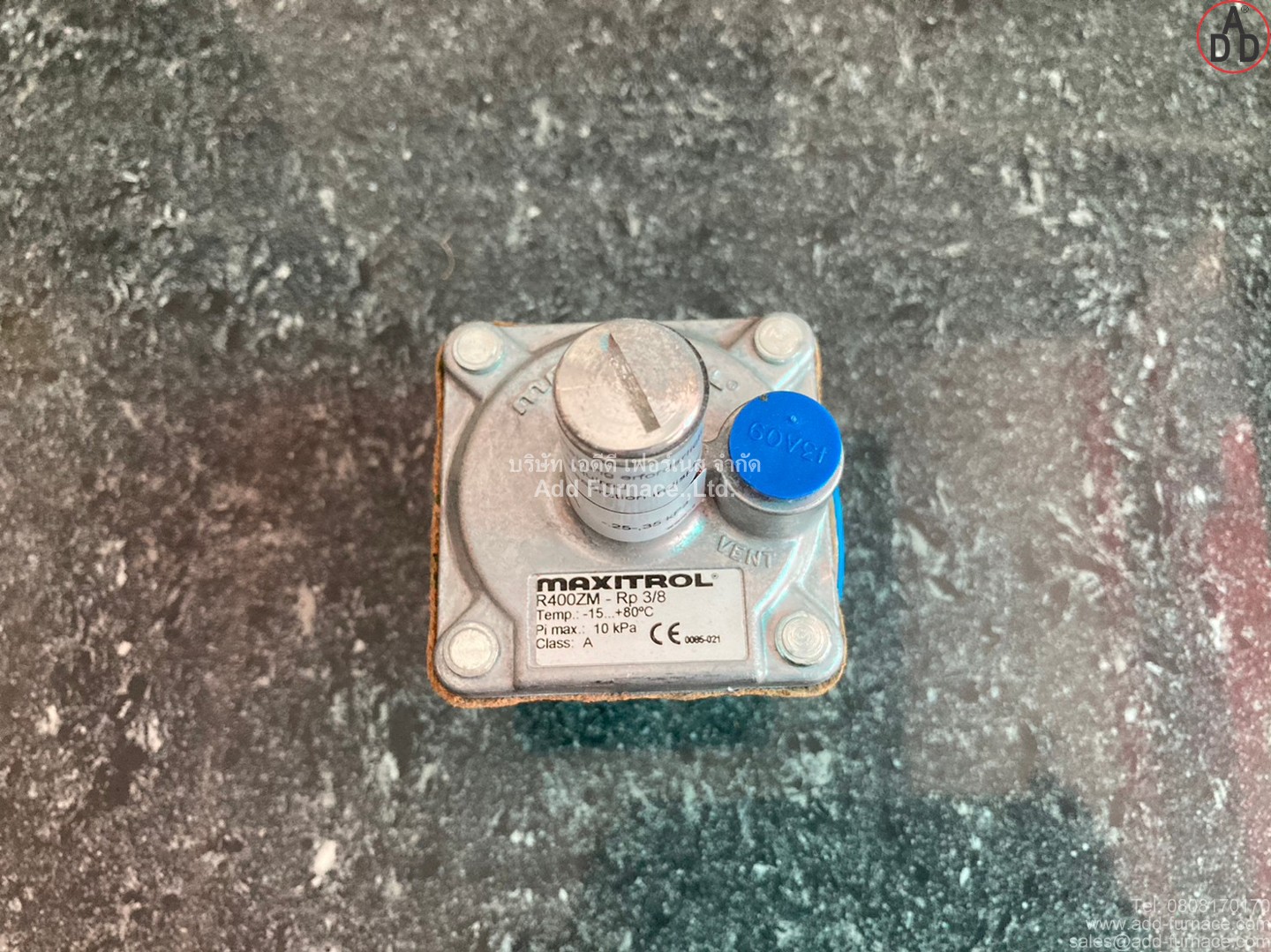 Maxitrol R400ZM - Rp3/8",10kPa - บริษัท เอดีดี เฟอร์เนส จำกัด