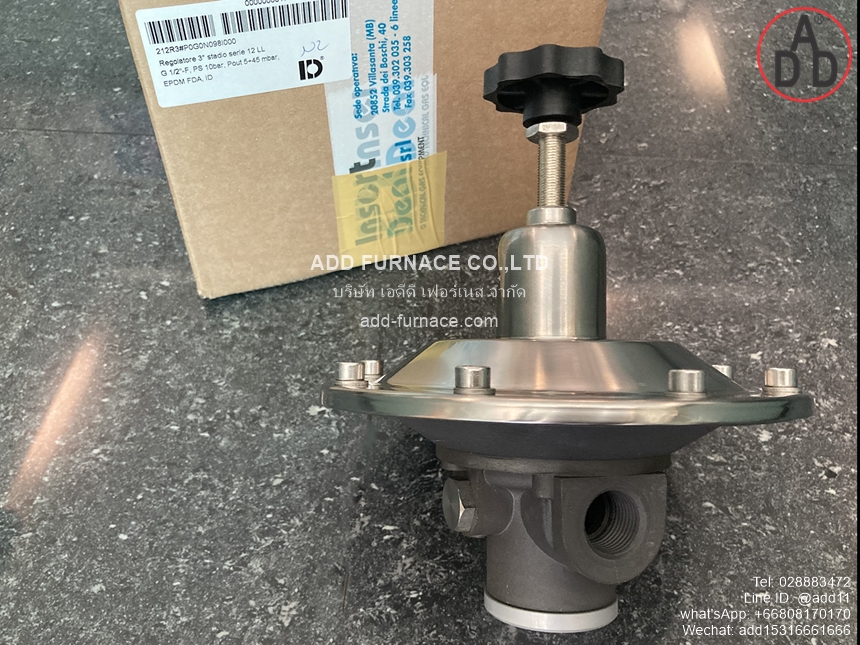 212R3 Regulator - Add Furnace Co.,Ltd.