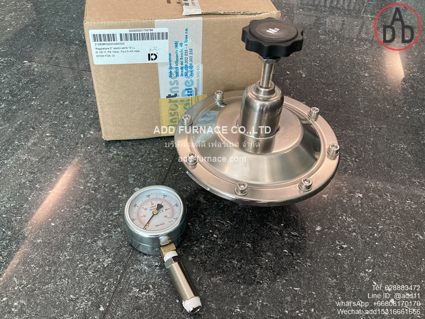 212R3 Regulator - Add Furnace Co.,Ltd.