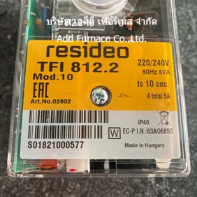 resideo TFI 812.2 Mod.10 - บริษัท เอดีดี เฟอร์เนส จำกัด