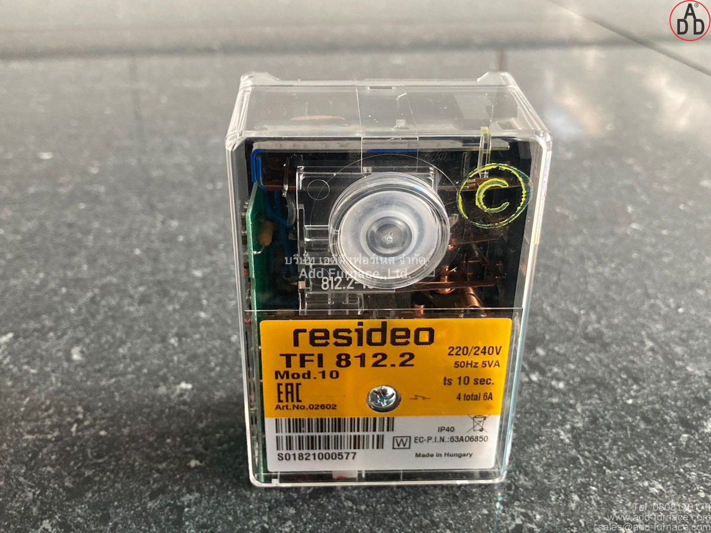 resideo TFI 812.2 Mod.10 - บริษัท เอดีดี เฟอร์เนส จำกัด