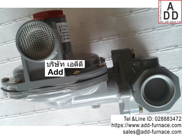 Fisher HSR Cdjamyn | Gas Regulator | Connections: 1" Gas regulator ...