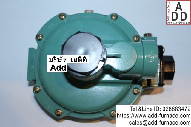 Fisher R622-BCF, Low pressure gas regulator - บริษัท เอดีดี เฟอร์เนส จำกัด