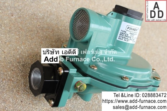 fisher r622-dff | low pressure gas regulator